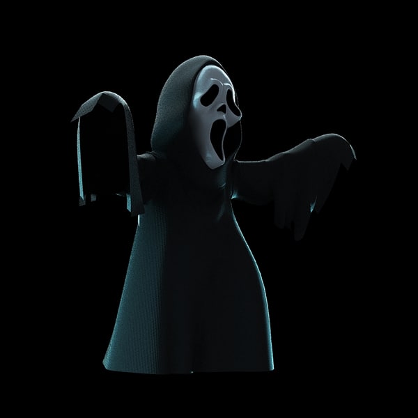 modèle 3D de Fantôme Cartoon Halloween - TurboSquid 1031878