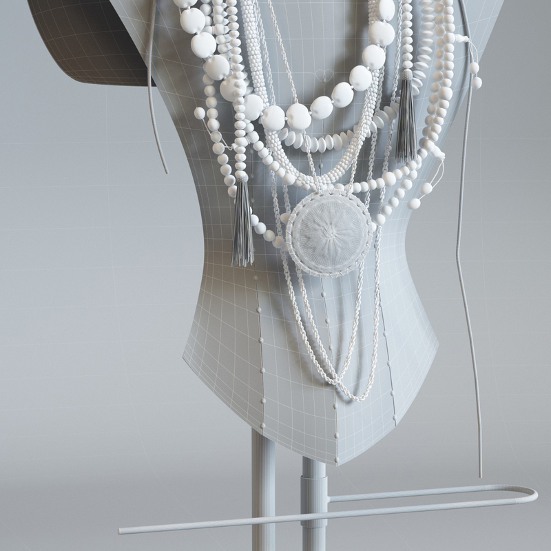 iron mannequin 3d max