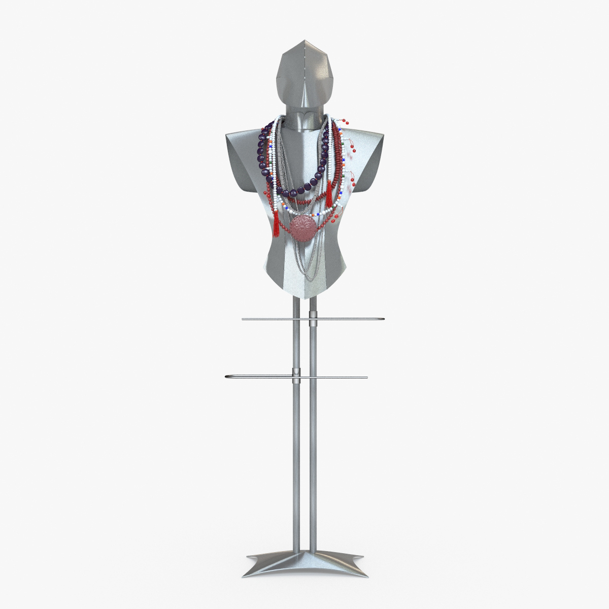 iron mannequin 3d max