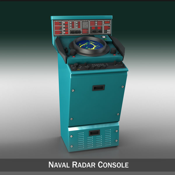 modèle 3D de Console radar navale - TurboSquid 527884