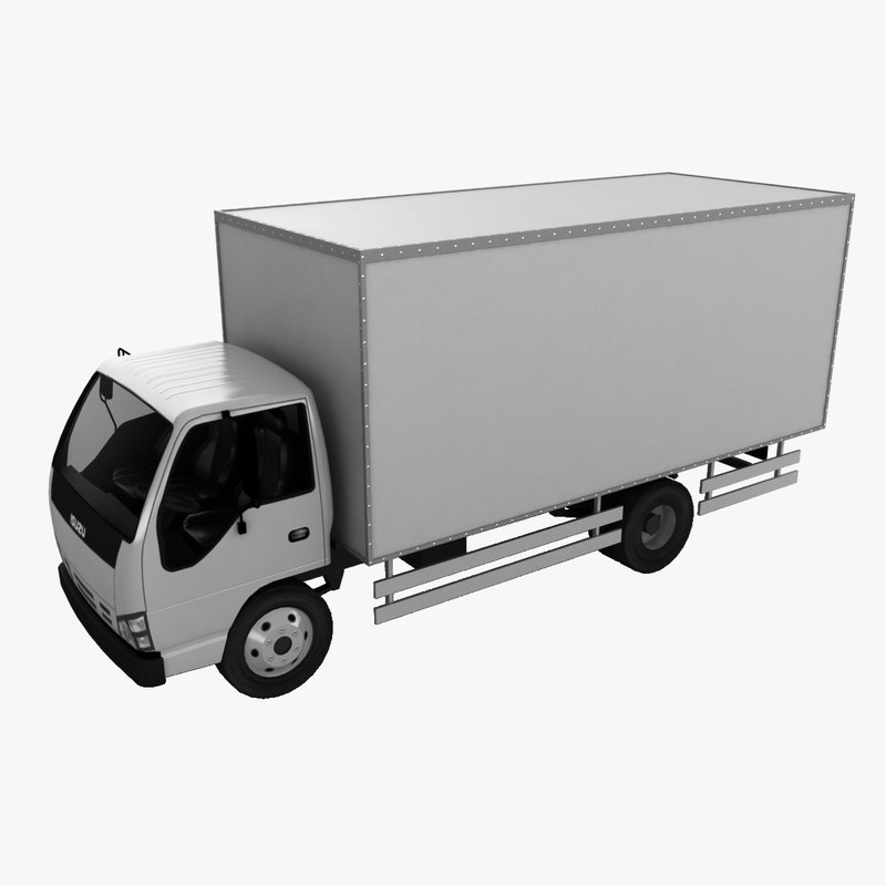 3d isuzu truck model