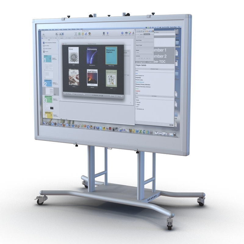 interactive whiteboards 3d 3ds