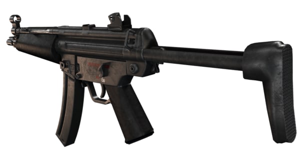 3d mp5 real heckler model