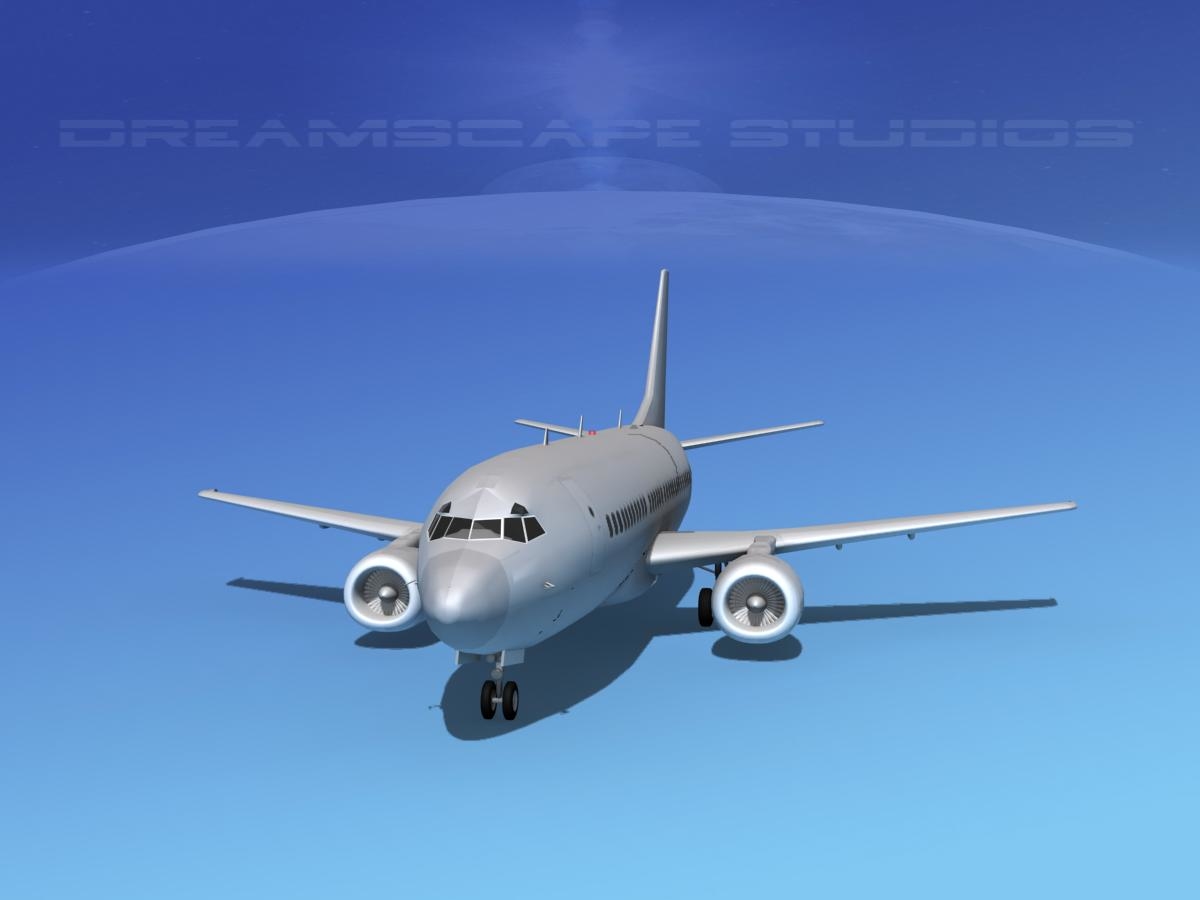 3d boeing 737 737-300 model