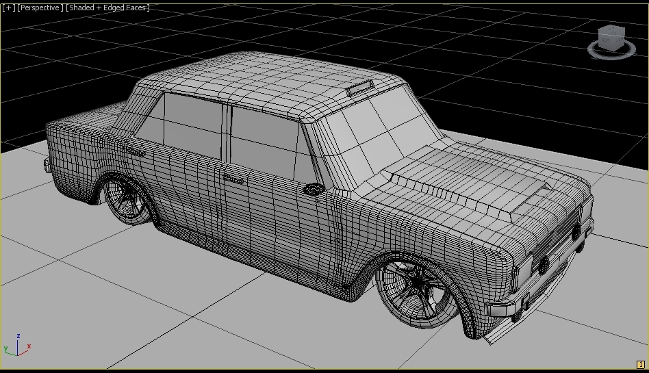 124 tofas lada 3d model