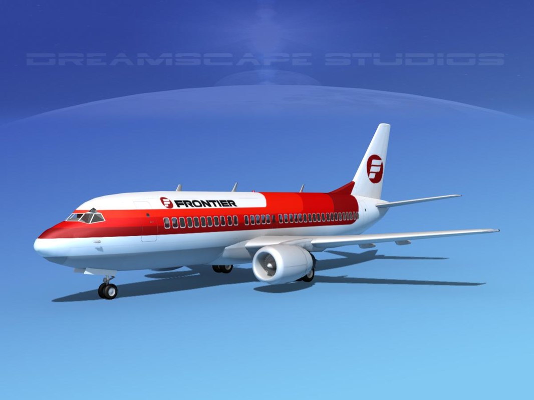 3d model of boeing 737 737-300 1