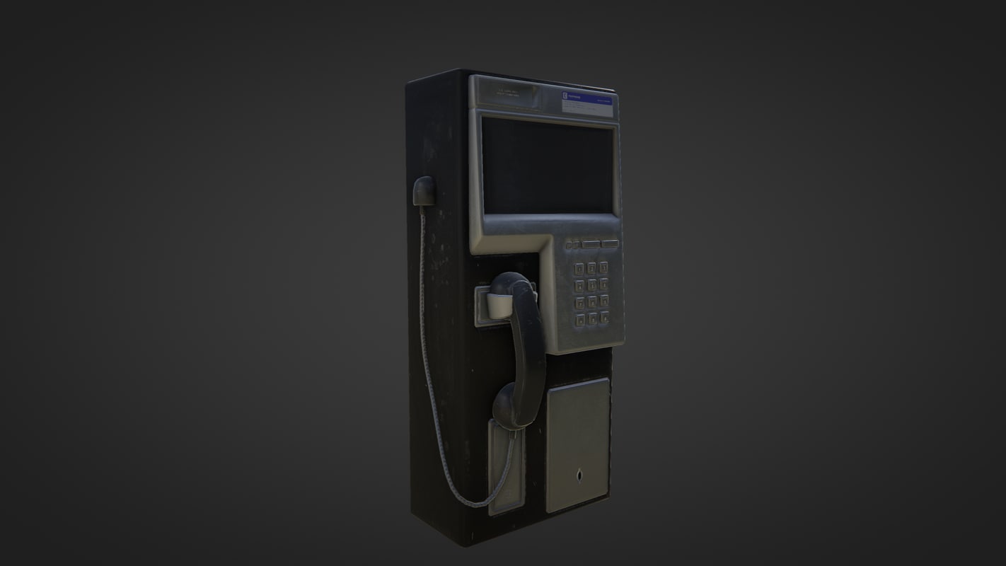 Pay Phone 3d Model pay-phone-3d-model