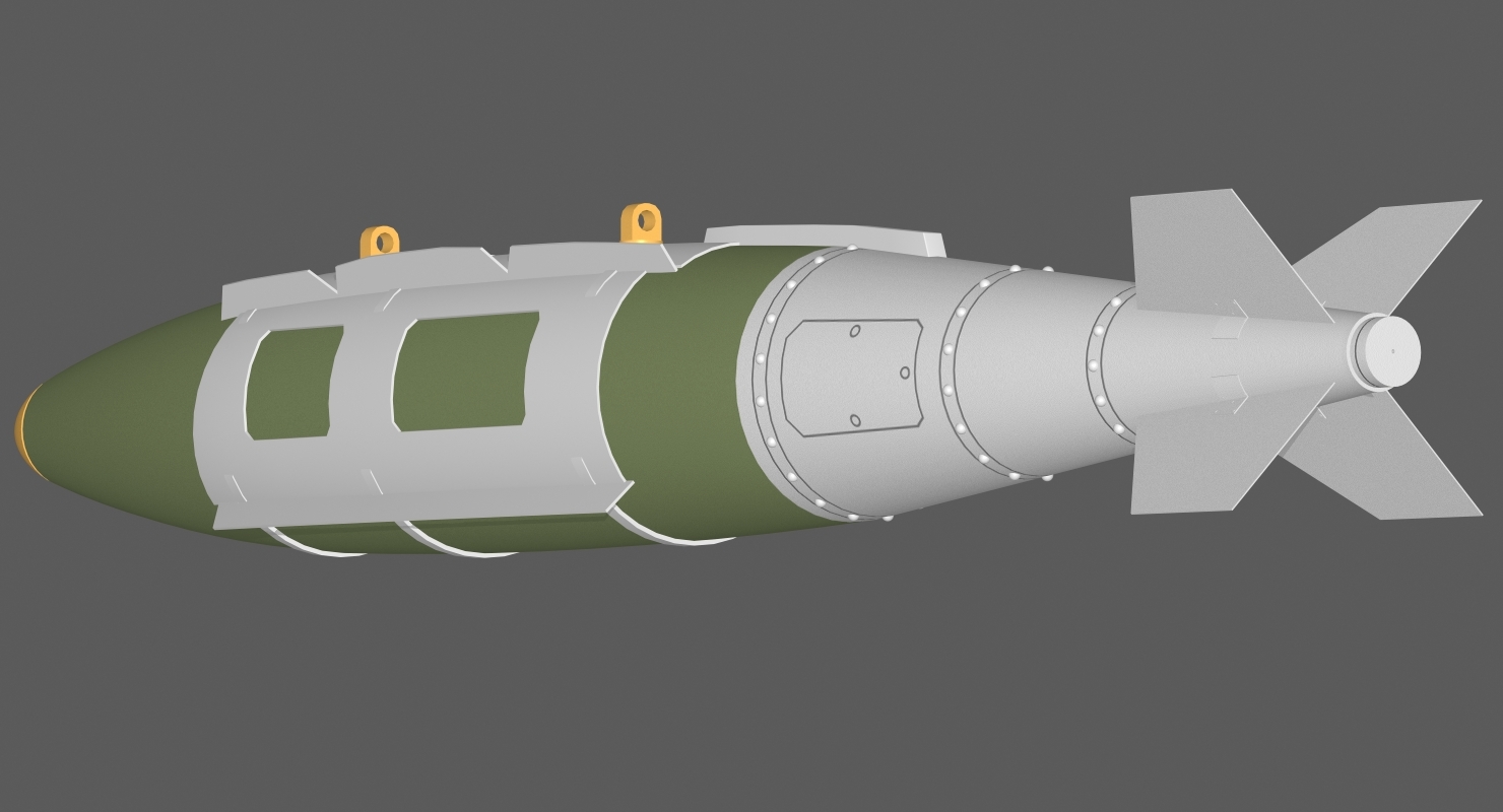 Gbu 31 Jdam 3d Model