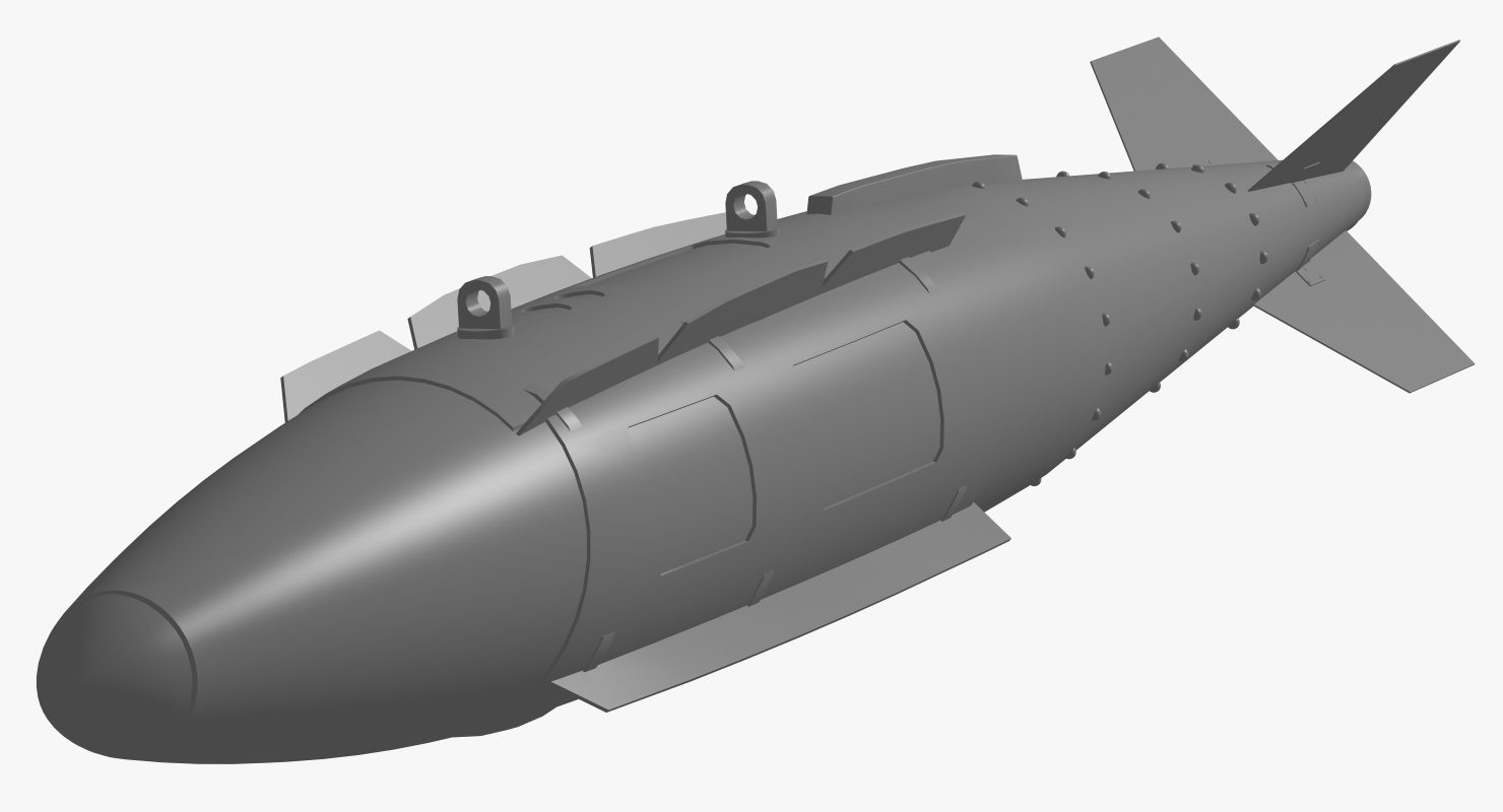 gbu-31 jdam 3d model