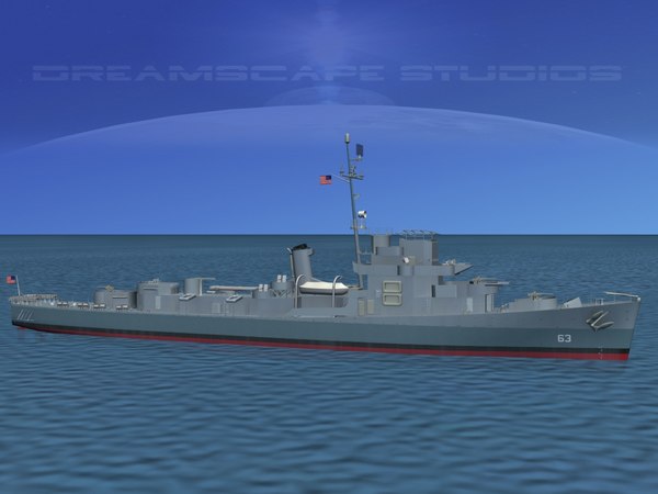 guns buckley class destroyer max