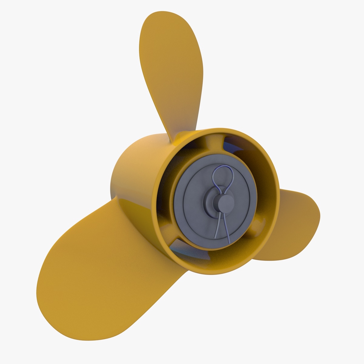 boat propeller 3d c4d