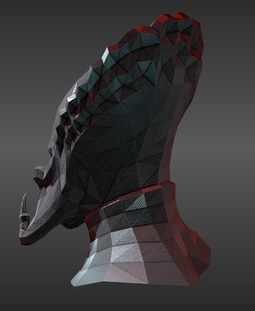 3d model of predator pepakura