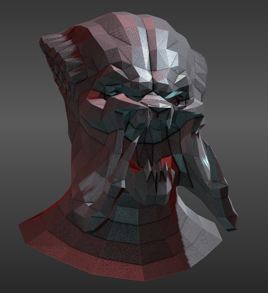 3d model of predator pepakura