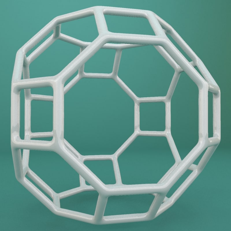 geometric shape 3d model