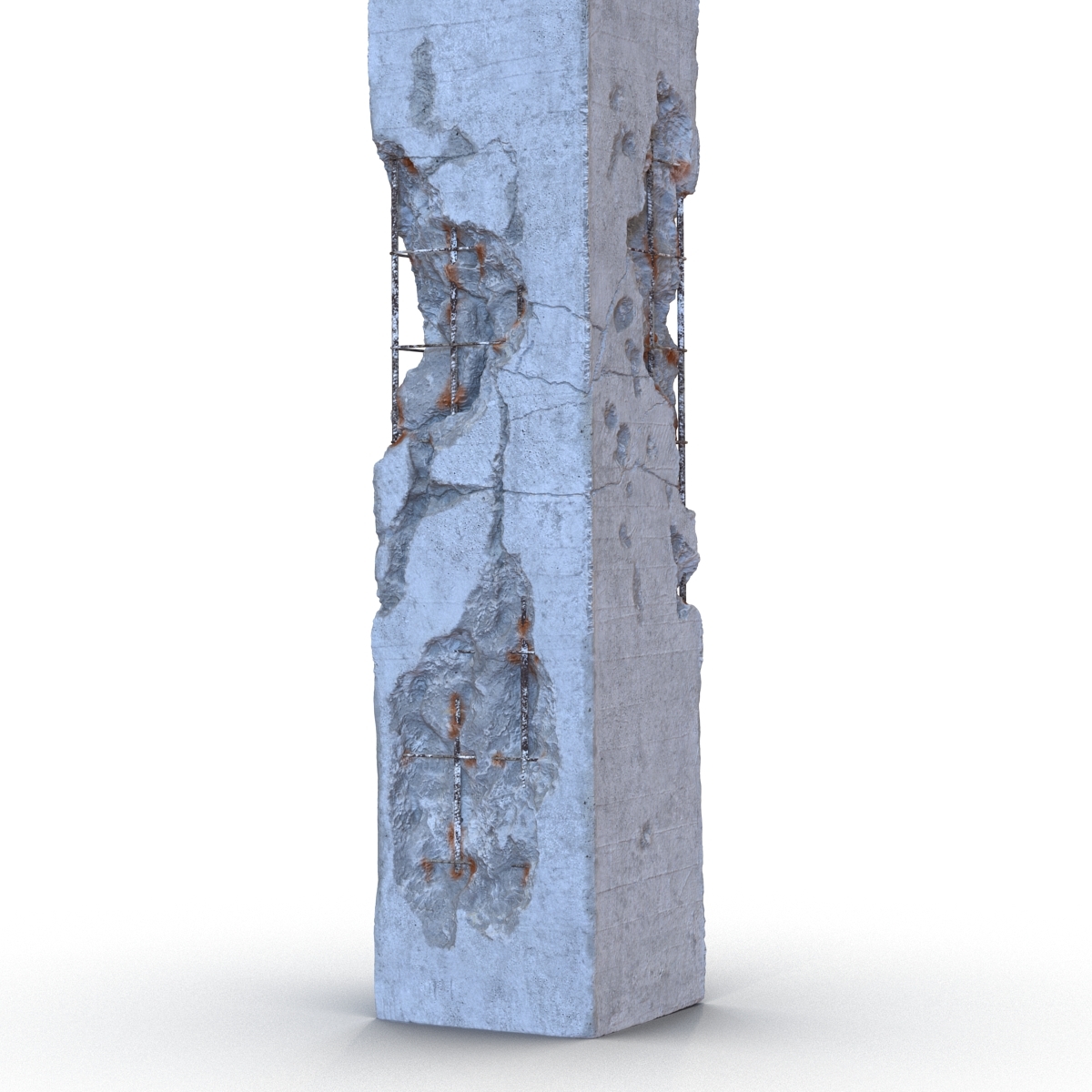 max concrete pillar damaged 2