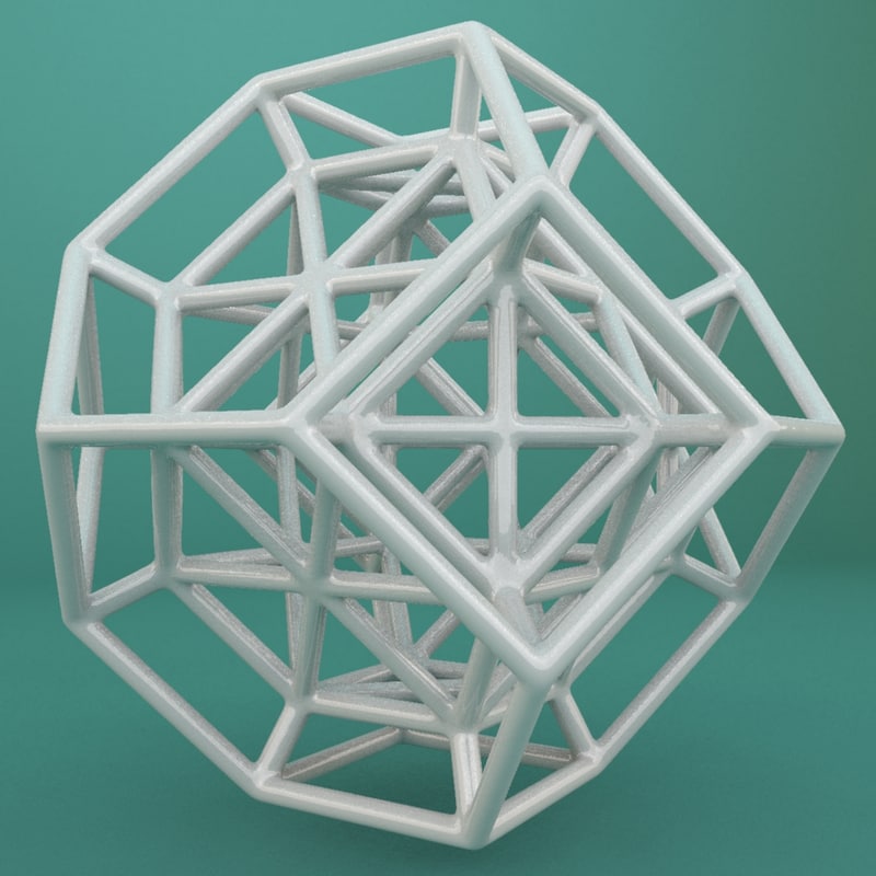 geometric shape 3d model