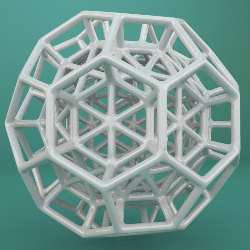 geometric shape 3d model