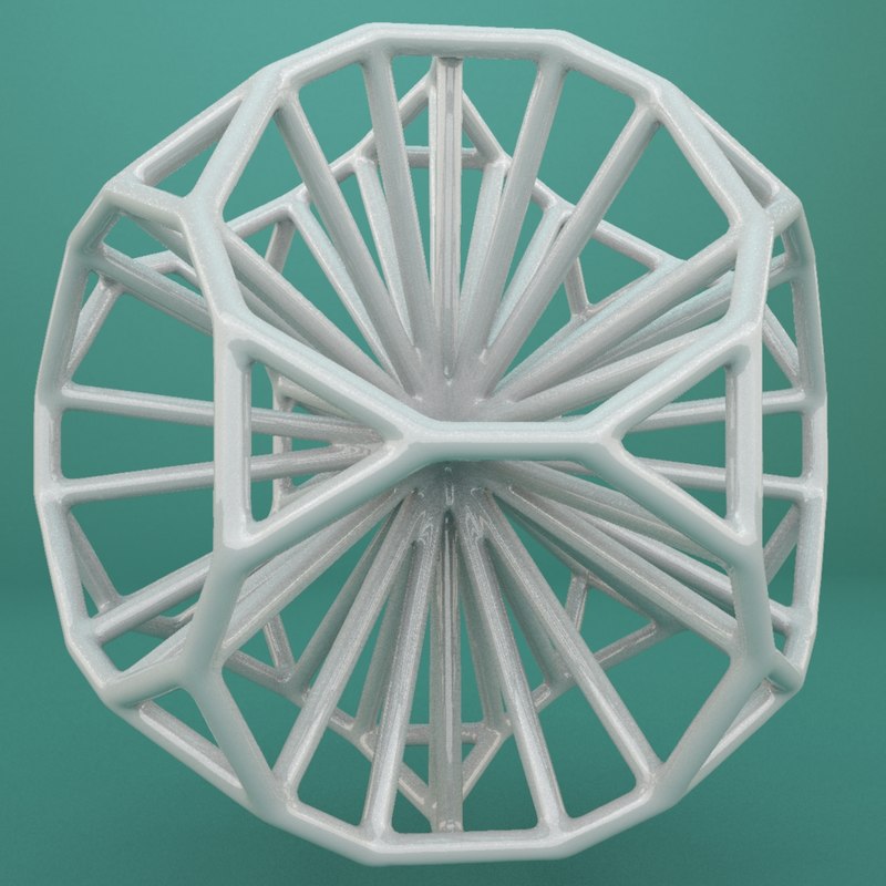 geometric shape 3d model