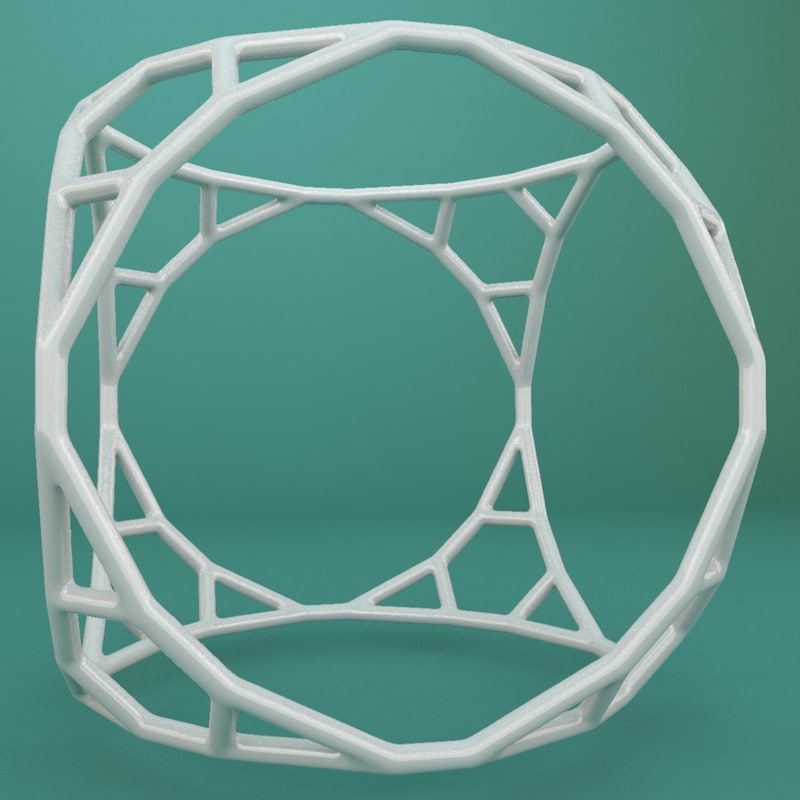 geometric shape 3d model