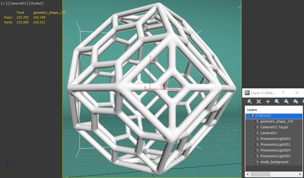 3d model geometric shape
