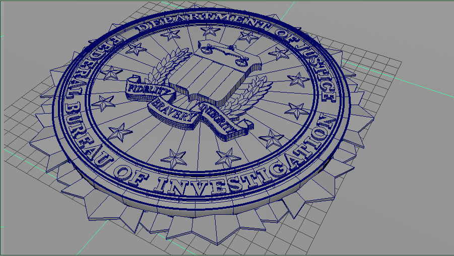 seal fbi 3d x