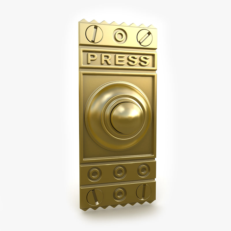 3d model of door bell