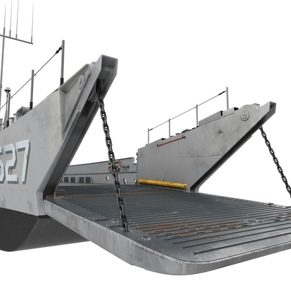 landing craft utility class 3d max
