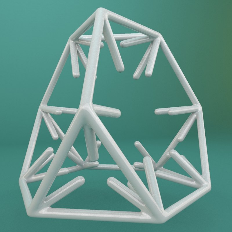 geometric shape 3d model