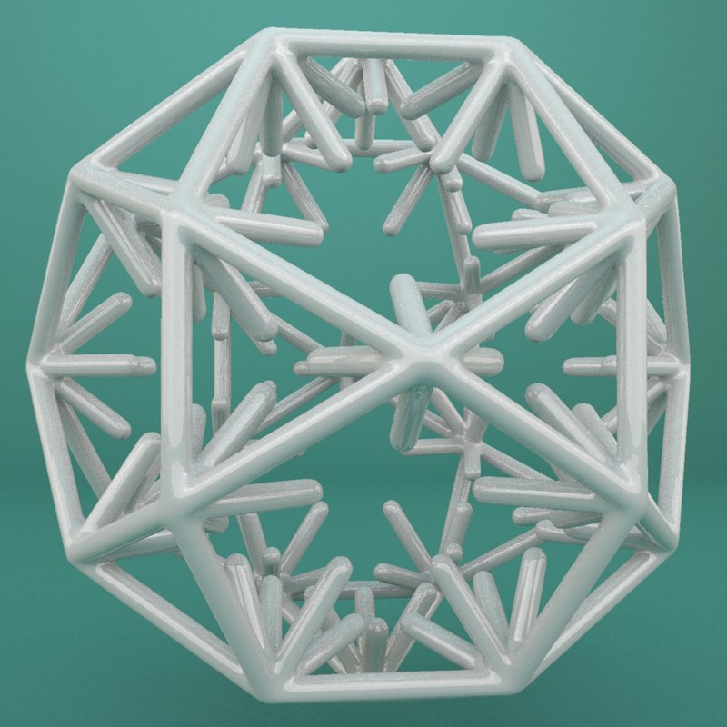 geometric shape 3d model