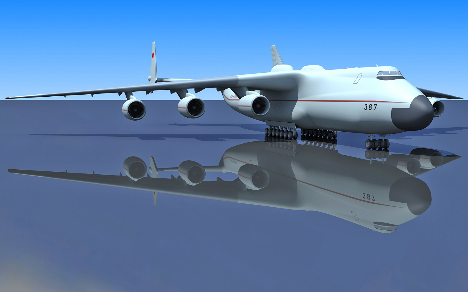 antonov an-225 mriya 3d dxf