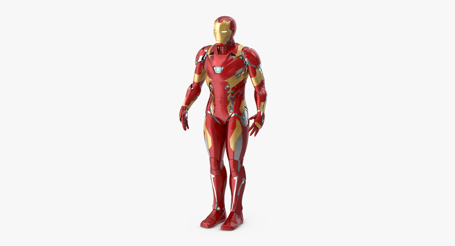 3d model iron man mark 46