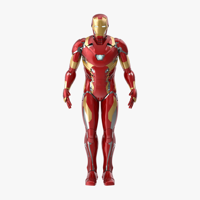 3d model iron man mark 46