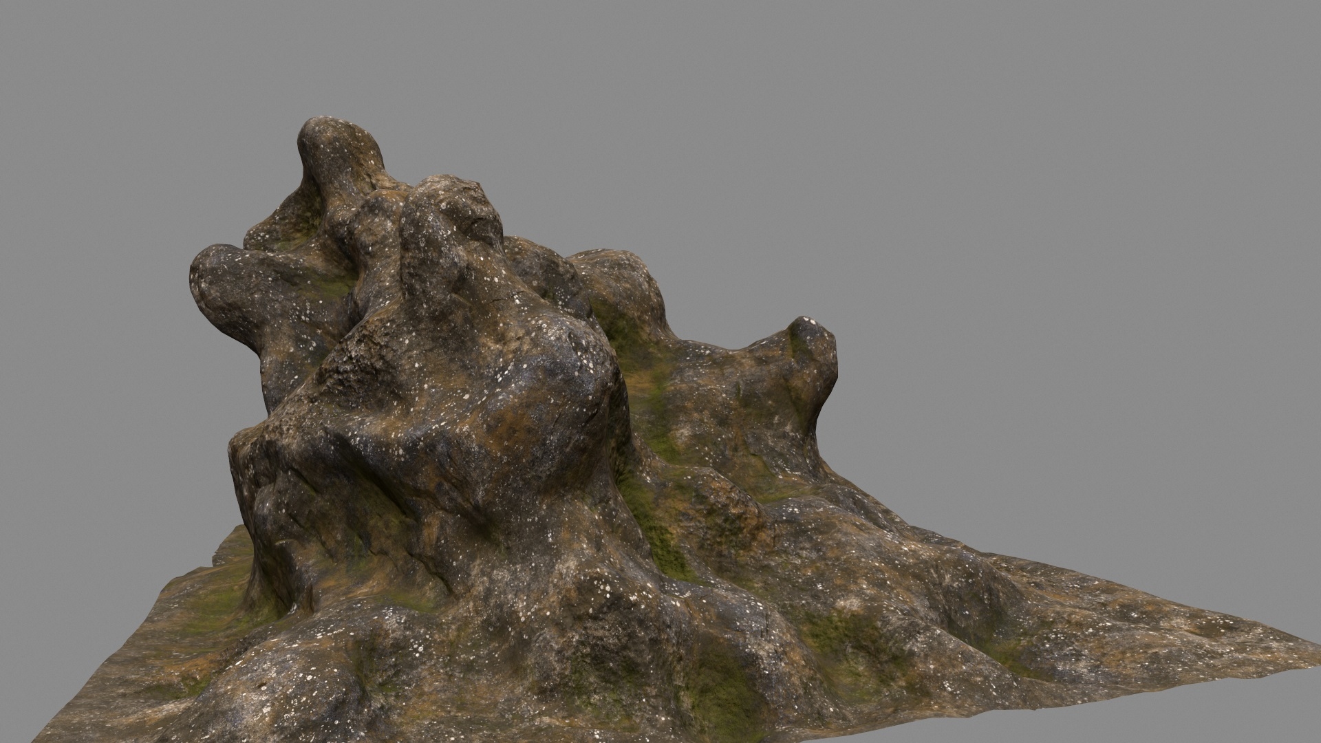 3d rock mount