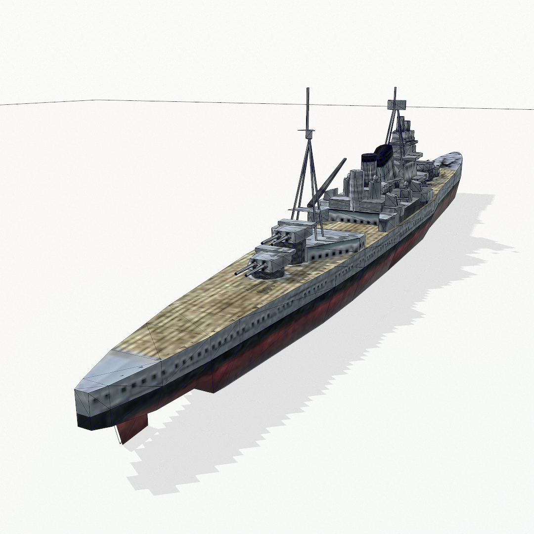 cruiser class 3d model