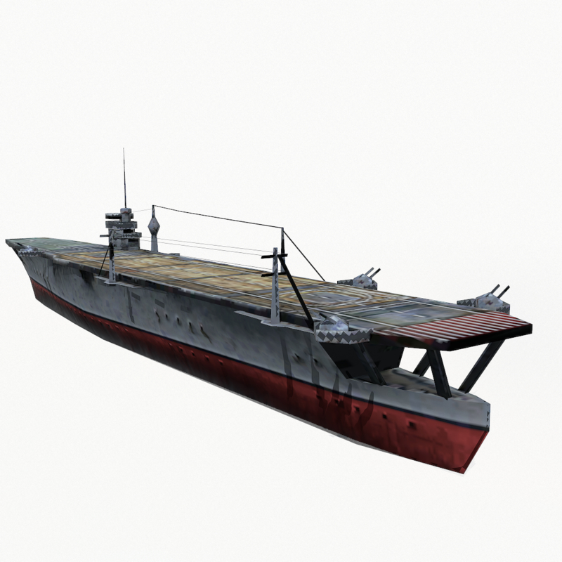 kaga carrier 3d 3ds