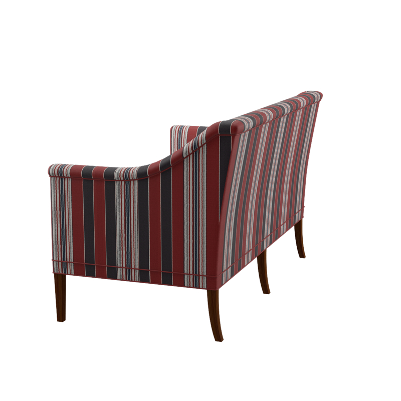 kk60920 greek sofa 2 seater 3d fbx