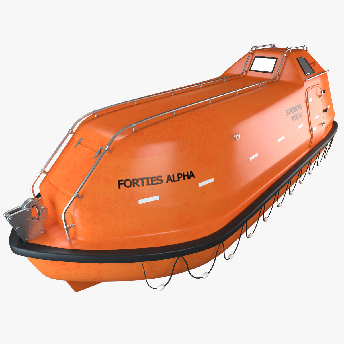 3d model lifeboat norsafe