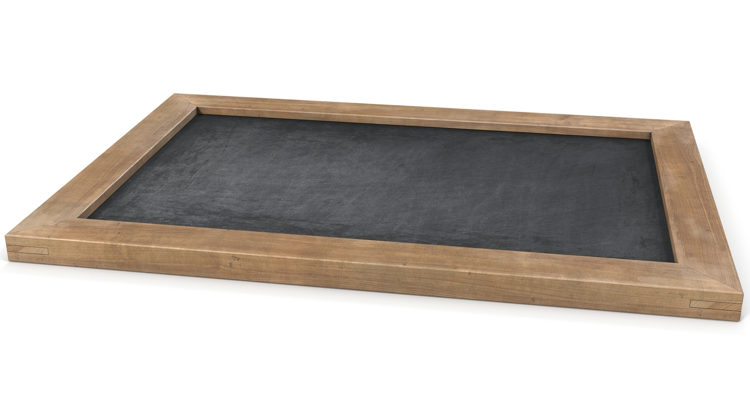 3d model slate board