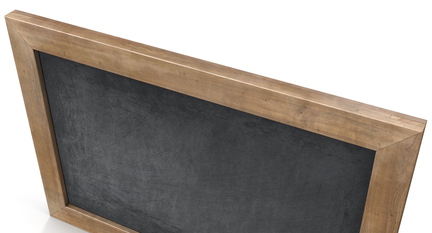 3d model slate board