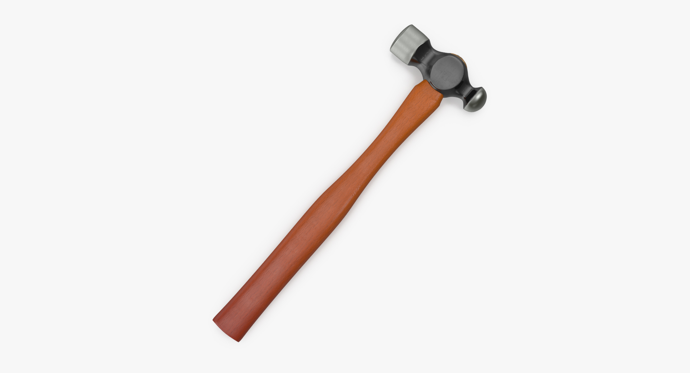3d model ball peen hammer