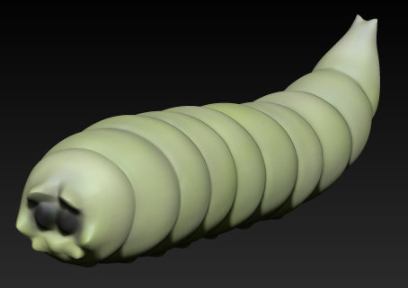 3D Larva Models | TurboSquid