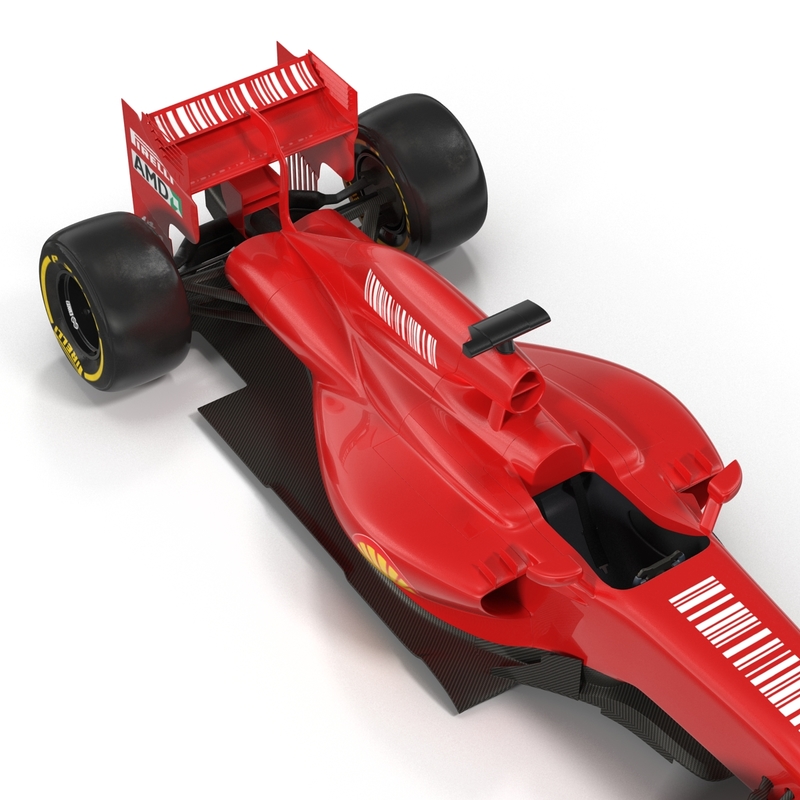 3ds formula car red