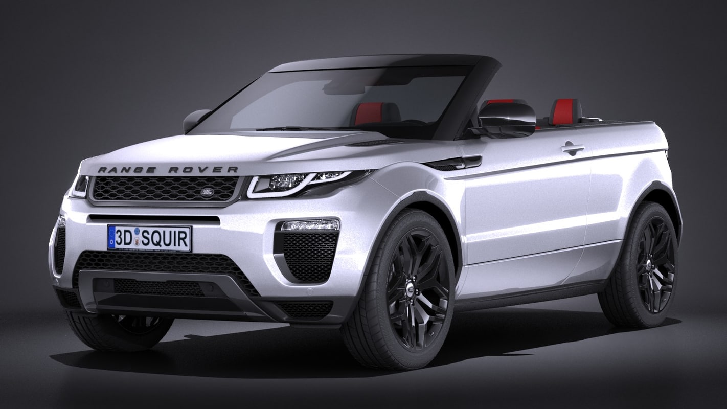 3d model land rover range