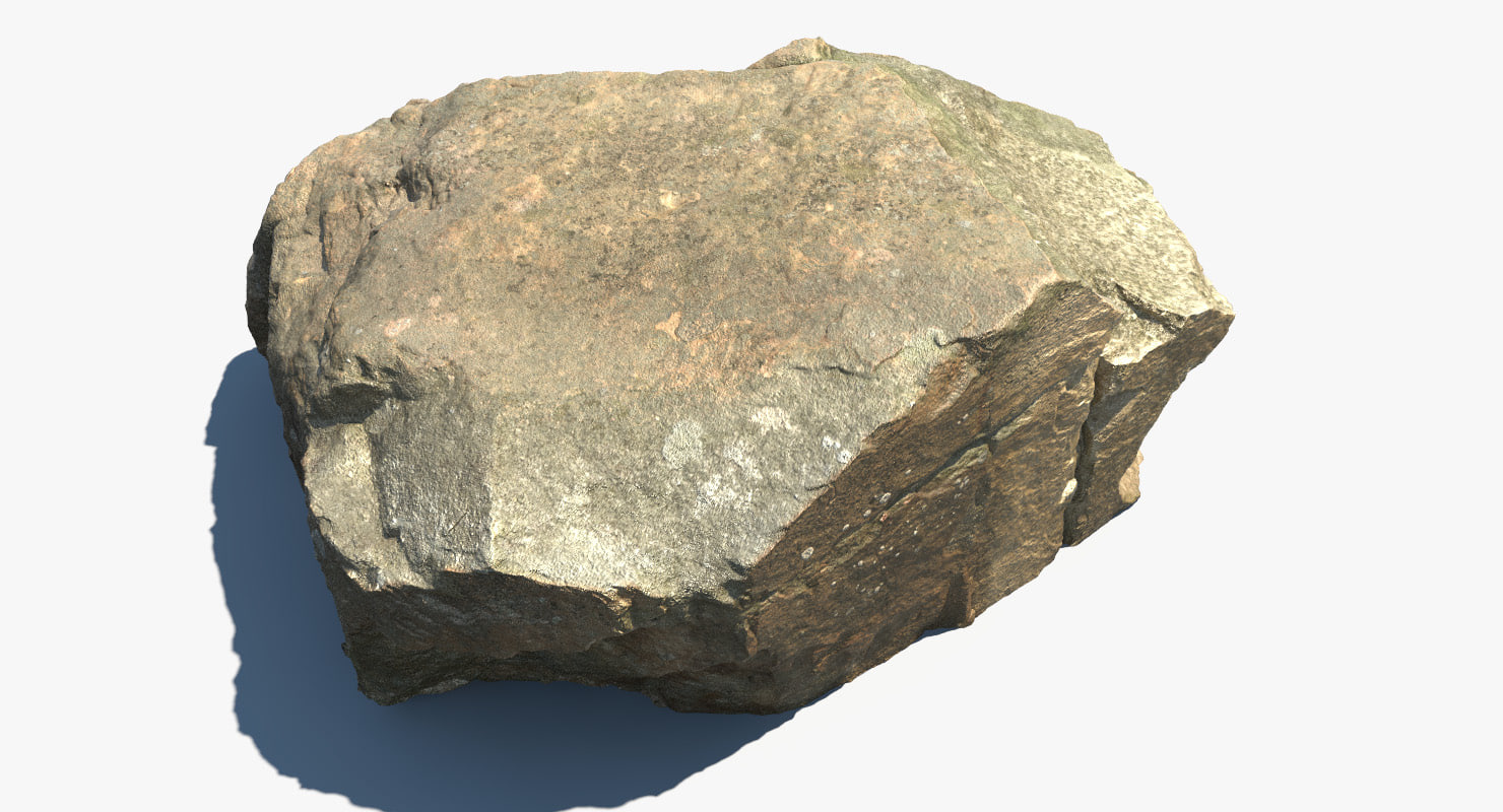 3d scan rock