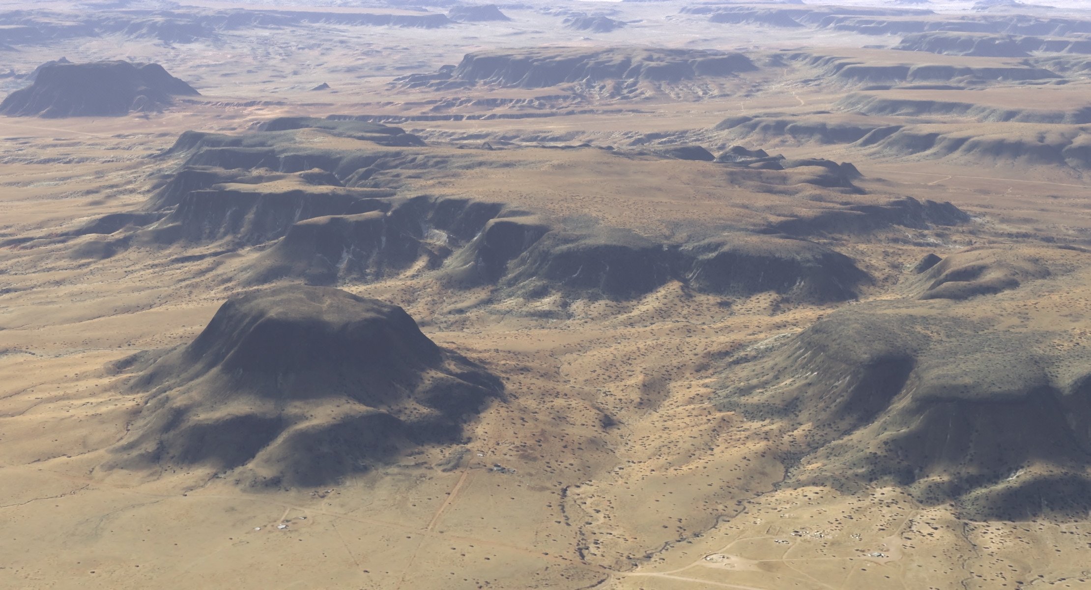 3d large scale arizona terrain