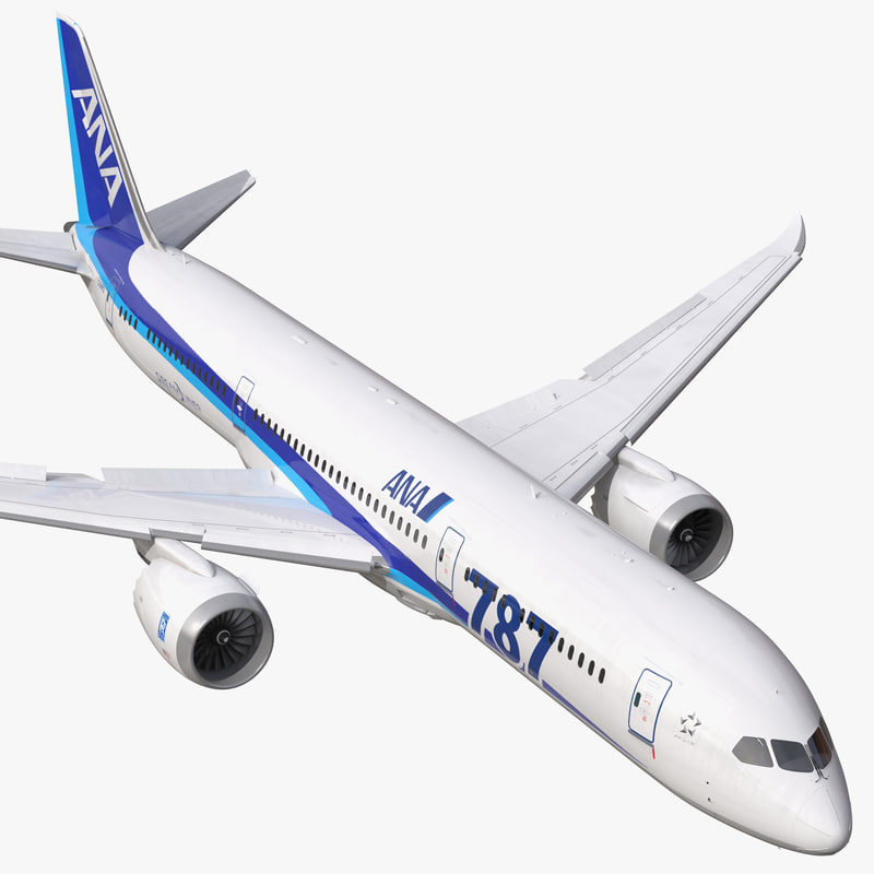 boeing 787 9 dreamliner 3d model