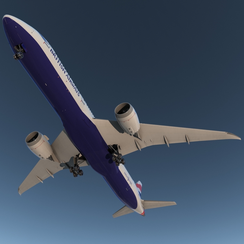 boeing 787 9 dreamliner 3d model