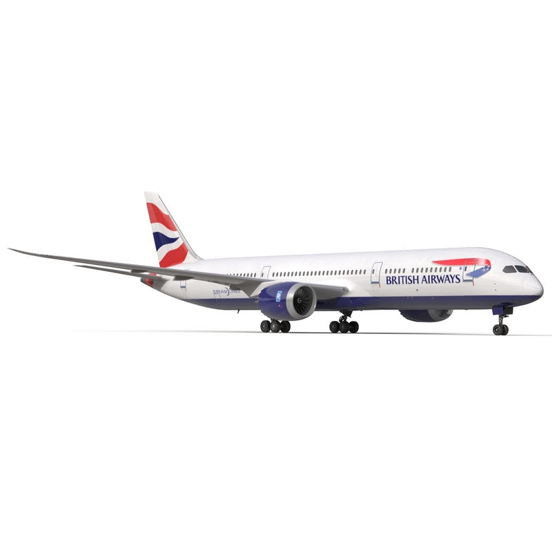 boeing 787 9 dreamliner 3d model