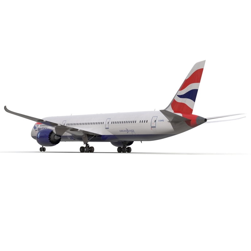 boeing 787 9 dreamliner 3d model