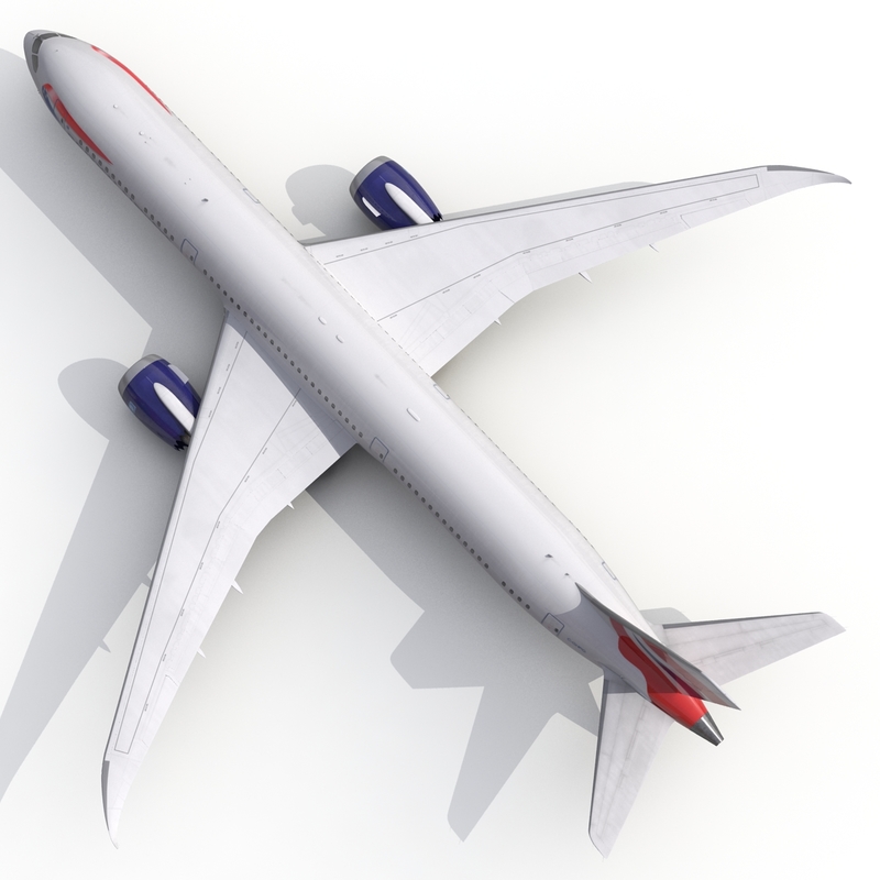 boeing 787 9 dreamliner 3d model